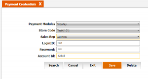 VidaPay Credentials – Cellphone POS Documentation